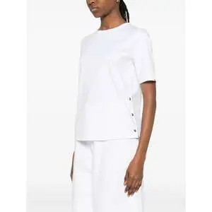 Herno Round Neck Short Sleeve Cotton T-shirt