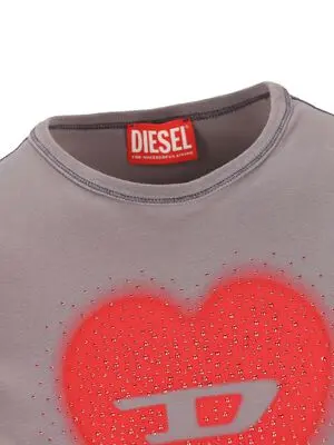 DIESEL® Heart Cotton T-shirt - Multicolor