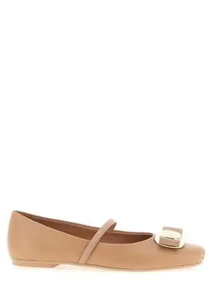 FERRAGAMO FERRAGAMO Zina Ballet Flats Pink