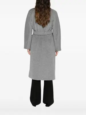 Max Mara Wool Long Coat - Multicolor