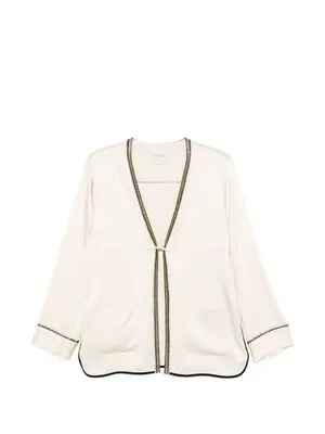 FORTE_FORTE Ivory Kimono Jacket