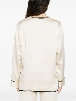 FORTE_FORTE Ivory Kimono Jacket