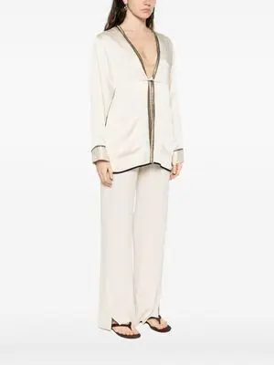 FORTE_FORTE Ivory Kimono Jacket