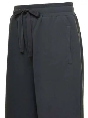 Dolce & Gabbana Grey Joggers In Cotton