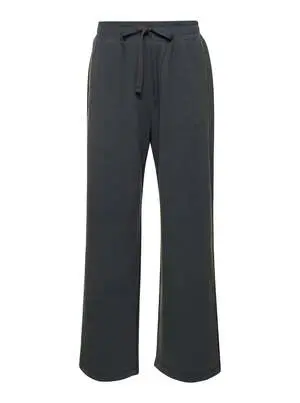 Dolce & Gabbana Grey Joggers In Cotton - Multicolor