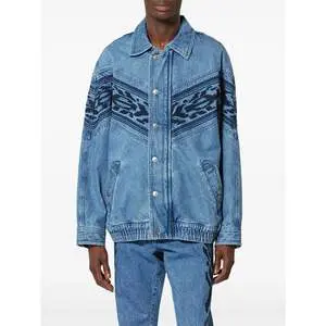 Isabel Marant Étoile Embroidered Denim Jacket