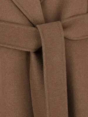 Max Mara Wool Long Coat - Multicolor