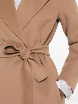 Max Mara Wool Long Coat - Multicolor