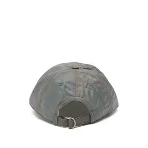 Acne Studios Grey Seamed Detail Baseball Cap - Gray