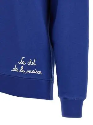 Valentino Garavani V-neck Sweatshirt With Collage And Print Details