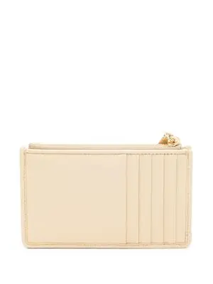 Miu Miu Leather Zipped Credit Cards Holder