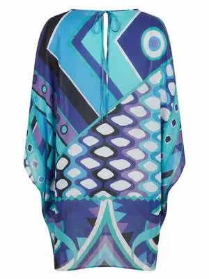 Emilio Pucci Printed Silk Kaftan