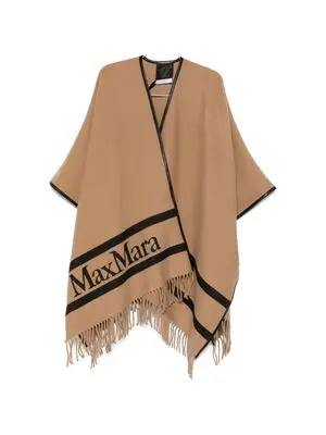 Max Mara Wool Cape - Multicolor