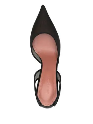 Amina Muaddi Holli Slingback Pumps
