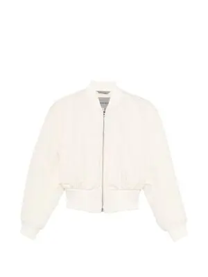 Balenciaga Cropped Bomber Jacket