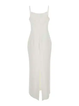 Givenchy Long Dress With Square Neckline - Multicolor
