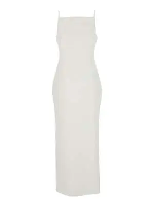 Givenchy Long Dress With Square Neckline - Multicolor