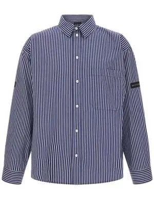 Balenciaga Camicia A Righe - Blue