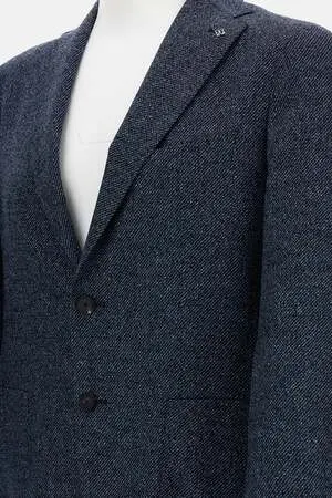 Tagliatore Grey Single-breasted Jacket