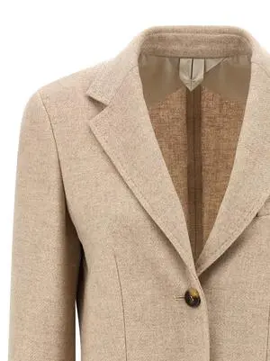 Max Mara Caraffa Single-breasted Blazer