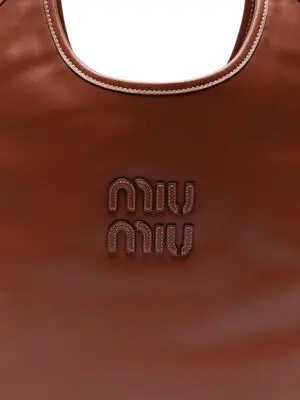 Miu Miu Ivy Leather Shoulder Bag - Multicolor