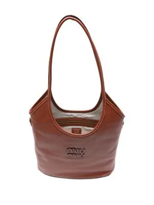 Miu Miu Ivy Leather Shoulder Bag - Multicolor