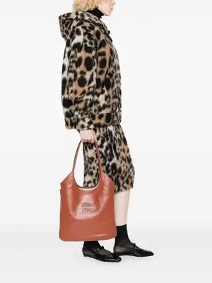 Miu Miu Ivy Leather Shoulder Bag - Multicolor