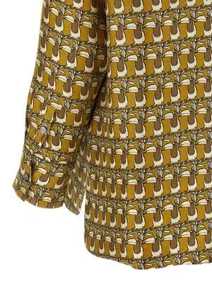 Max Mara Times' Reversible Silk Twill Shirt