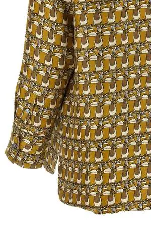 Max Mara Times' Reversible Silk Twill Shirt