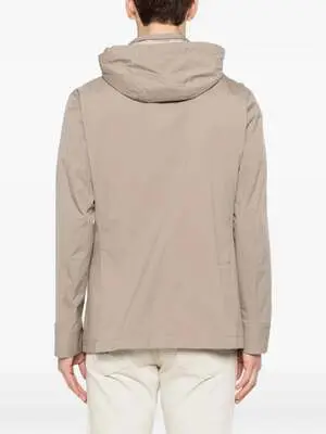 MONTECORE Double-breasted Jacket With Hood