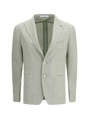 Tagliatore Cotton And Linen Blazer