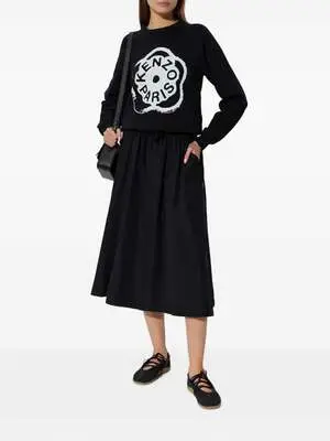 Kenzo Printed Crewneck Sweater - Black