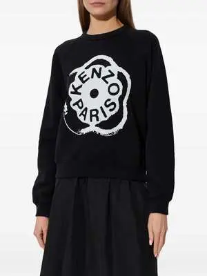 Kenzo Printed Crewneck Sweater - Black