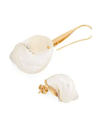 FORTE_FORTE Shell Drop Earrings - Multicolor