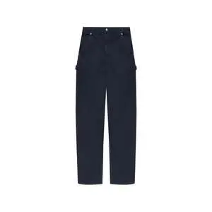 Moncler Straight-leg Trousers With Patch Pockets - Blue