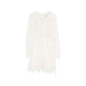 Isabel Marant Étoile Floral Lace Construction Day Dress - White