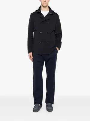 MONTECORE Double-breasted Jacket With Hood