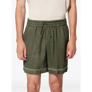 Isabel Marant Étoile Bermuda Shorts With Embroidered Hem