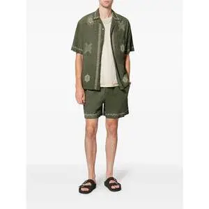 Isabel Marant Étoile Bermuda Shorts With Embroidered Hem