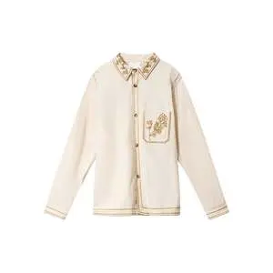 Isabel Marant Étoile Neutrals Jackets Shirt Jackets - Cream