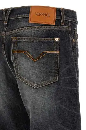 Versace Medusa Biggie Jeans - Black