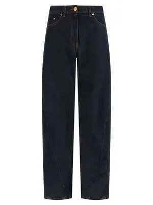 Versace Contrast Stitching Bottoms For Women