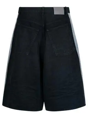 Balenciaga Denim Piping Shorts