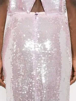 FORTE_FORTE Sequined Long Skirt