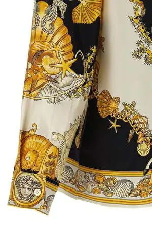 Versace Coral Theatre' Shirt - Multicolor
