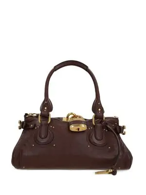Chloé Paddington Leather Shoulder Bag - Multicolor