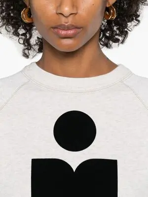 Isabel Marant Étoile Millyny Cotton Sweatshirt - Multicolor