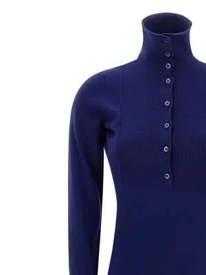 TOM FORD Long Cashmere Polo Dress