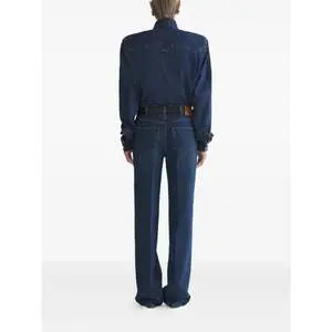 MUGLER Straight Leg Trousers
