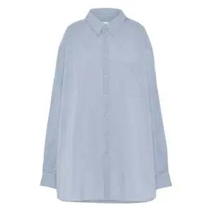 MAISON MARGIELA Striped Silk Cotton Button-up Shirt